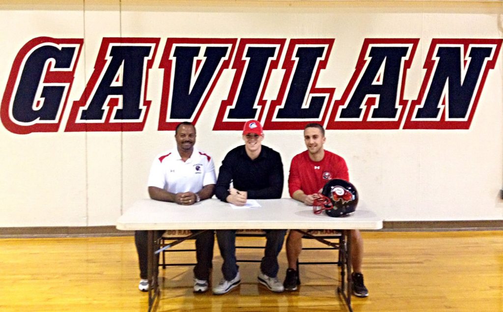 Gavilan Football: Fryhoff inks with D2 National Championship ...