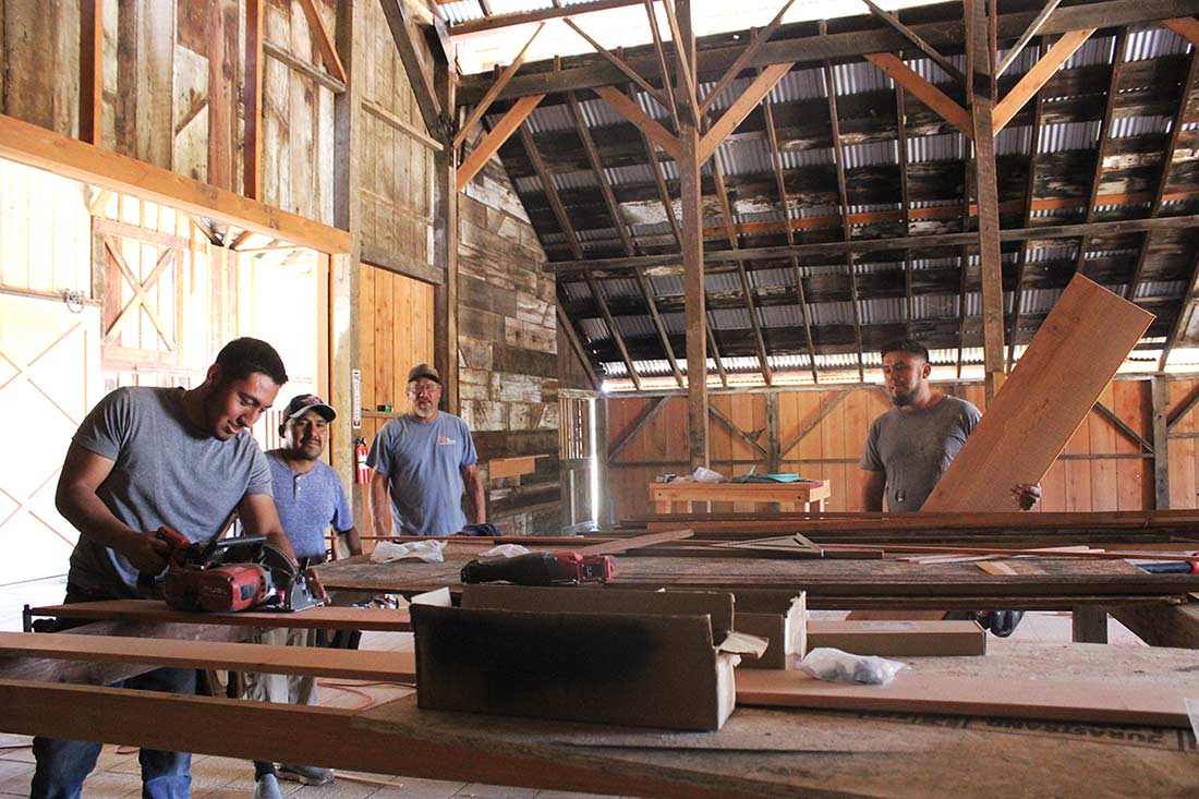 Renovation work on historic Christmas Hill Park structure nears ...