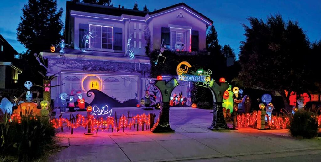 Gilroy home goes all out with Halloween display inspired by classic film