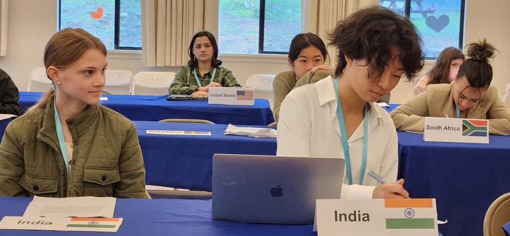 Mount Madonna School hosts regional Model United Nations for youth